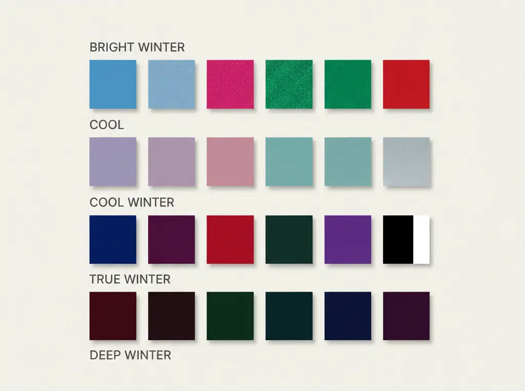 Winter Color Seasons: True, Deep, Bright & Cool Explained
