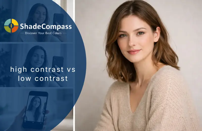 High Contrast vs Low Contrast - Best Colors, Outfits, and Makeup