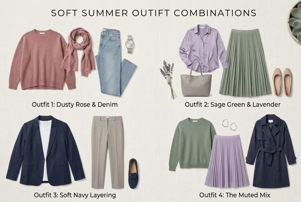 Best Colors for Soft Summer: Palette, Neutrals, and Outfit Ideas